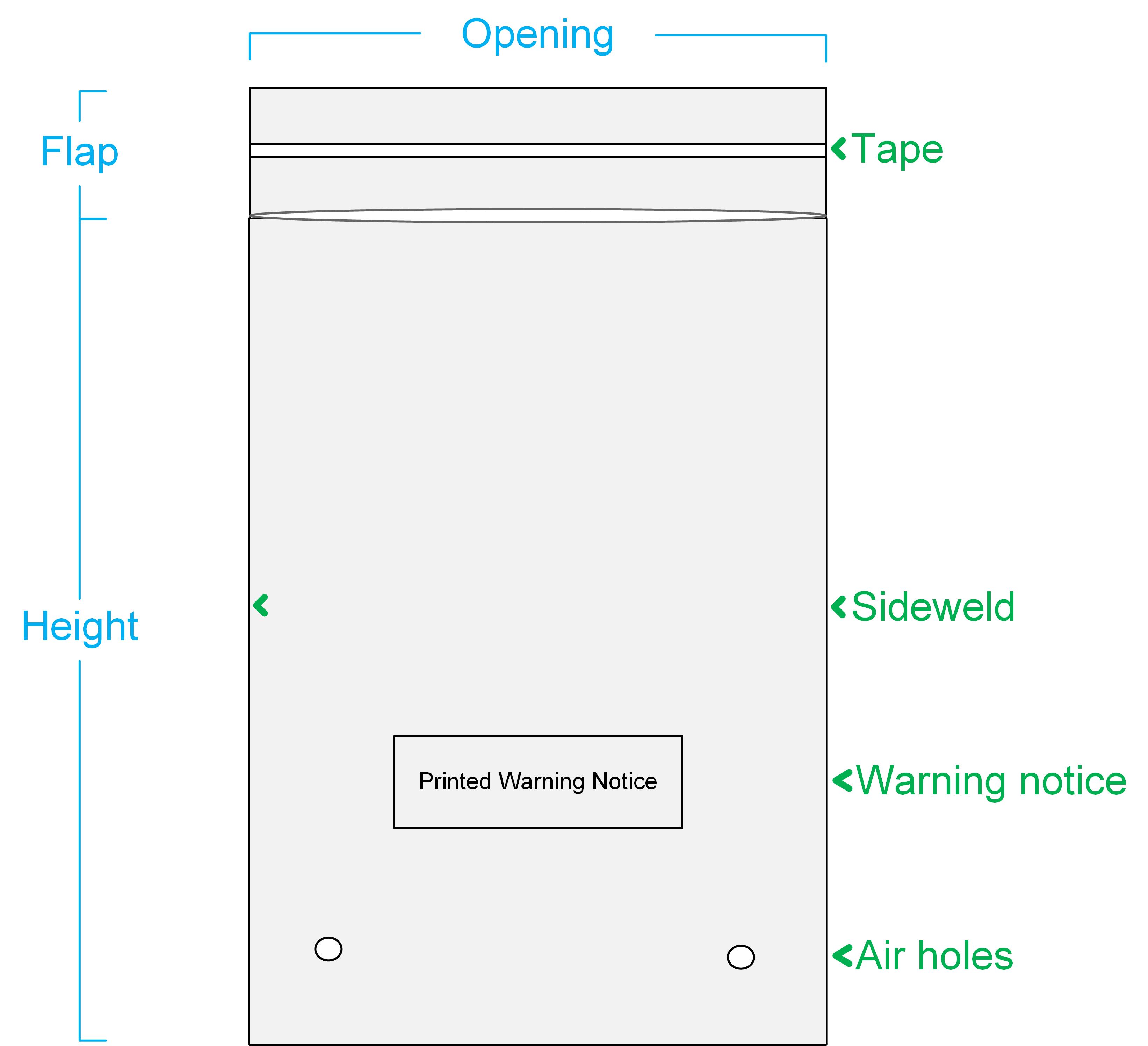 Poly bags Online Midlands UK: Polypropylene Bags: Polyprop bags for ...